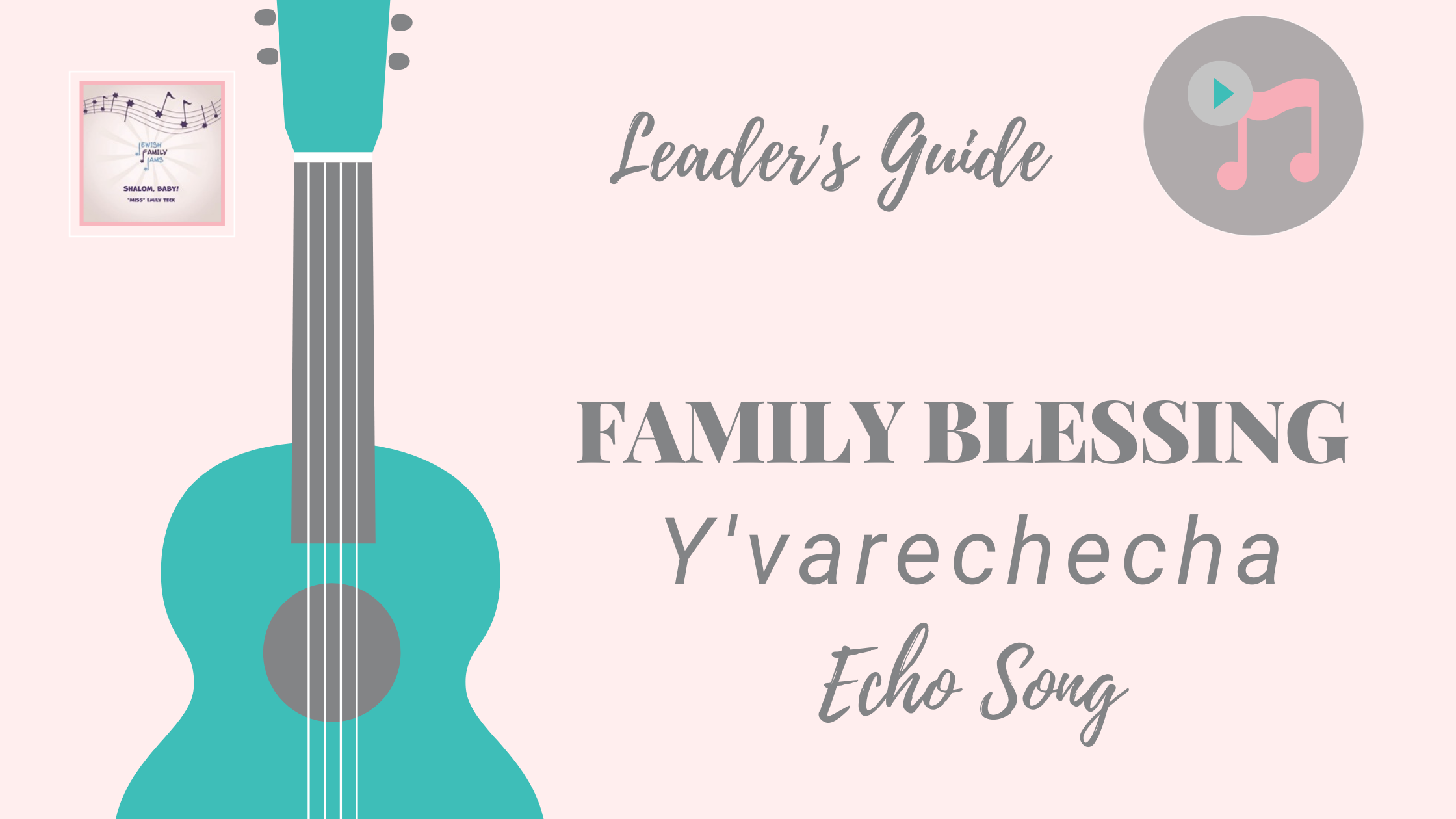 Family Blessing Song (Priestly Blessing/Y'varechecha) - Dr. Emily ...